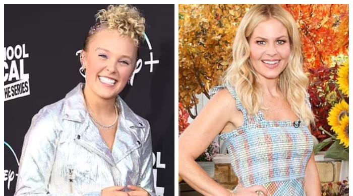 JoJo Siwa breaks silence on feud with Candace Cameron Bure • Black ... JoJo Siwa breaks silence on feud with Candace Cameron Bure • Black ...